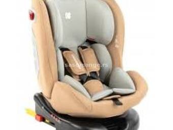 KikkaBoo Autosedište 0-1-2-3 (0-36 kg) Cruz ISOFIX Beige (KKB70043)