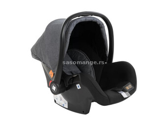 KikkaBoo Autosedište 0+ (0-13 kg) Amaia Dark Grey (KKB90115)