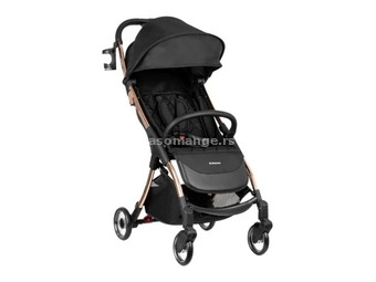 KikkaBoo Kolica Cloe Premium sa kišnom kabanicom Black (KKB31158)