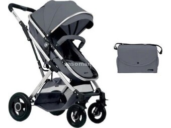 KikkaBoo kolica Scarlett dark grey (KKB21145)