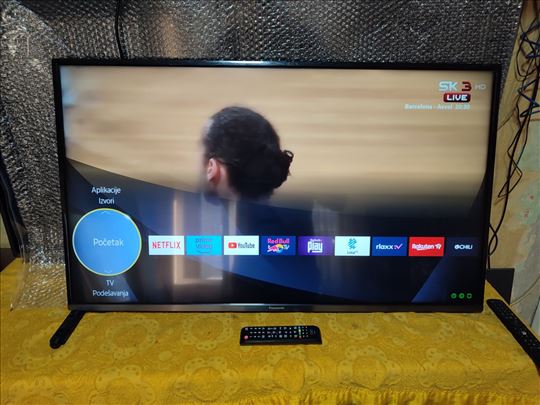 Panasonic 4k smart tx-43hxw584 ultra hd 1200hz wif