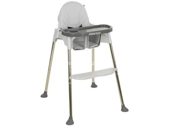 KikkaBoo hranilica Sky-High 2in1 grey (KKB11073)