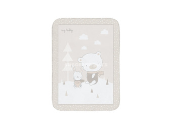 KikkaBoo Super soft baby ćebence 80x110 My Teddy (KKB21121)