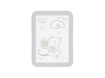 KikkaBoo Super soft baby ćebence 80x110 Joyful Mice (KKB21129)