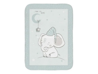 KikkaBoo Super soft baby ćebence 80x110 Elephant Time (KKB21131)