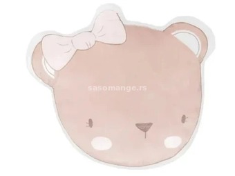 KikkaBoo Dekorativni plišani jastuk igračka u obliku životinje Bear with Me Pink (KKB10280)