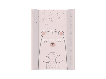 KikkaBoo Tvrda podloga za povijanje 80x50cm Bear with me Pink (KKB61033)