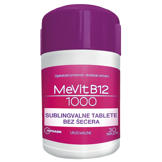 MeVit B12 1000 mcg 30 tableta