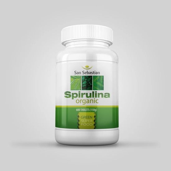 San Sebastian Spirulina 600 tableta