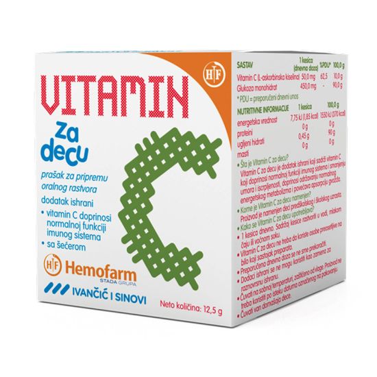 Vitamin C 50mg za decu 25 kesica