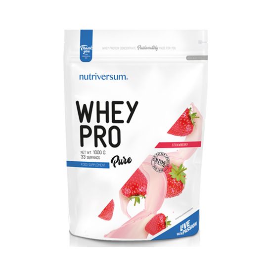 Nutriversum Whey Pro jagoda 1000g