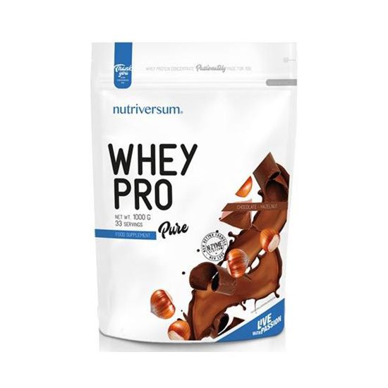 Nutriversum Whey Pro lešnik čokolada 1000g