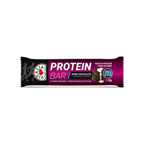 Vitalia Protein bar crna čokolada i krem kolačic?i 30g