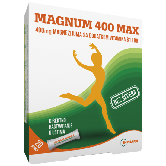 Magnum 400 Max 20 kesica