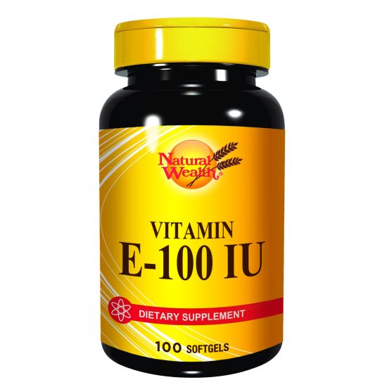 Natural Wealth Vitamin E 100 iu 100 mekih kapsula