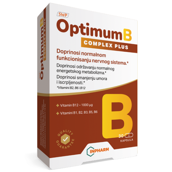 Optimum B Complex Plus 30 kapsula