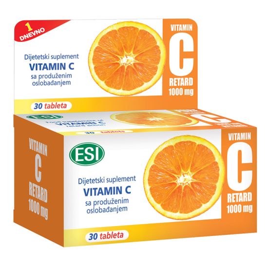 Vitamin C retard 1000mg 30 tableta