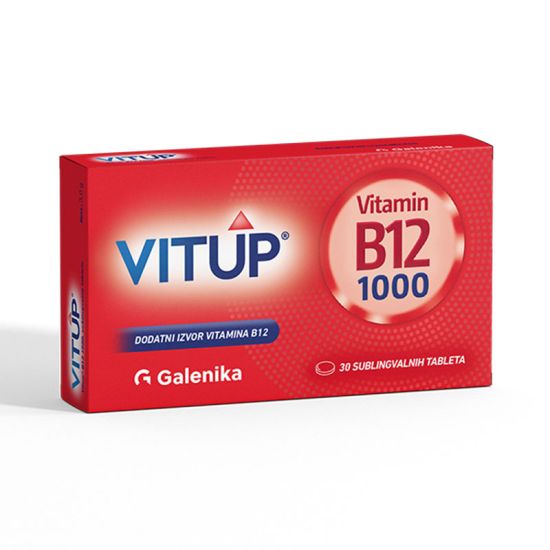 Vitup B12 1000mcg, 30 tableta