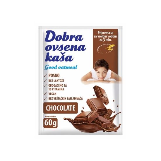 Dobra Ovsena kaša sa čokoladom 60g