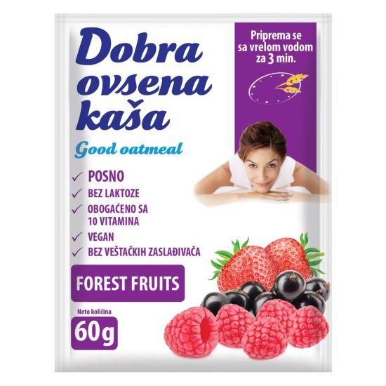 Dobra Ovsena kaša sa šumskim voćem 60g