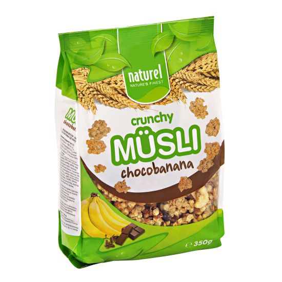 Naturel Musli čokolada banana 350g