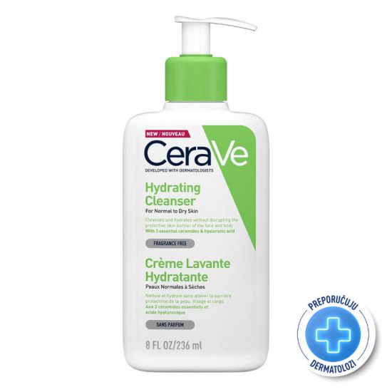 CeraVe Hidratantna emulzija za čišćenje za normalnu do suvu kožu 236ml