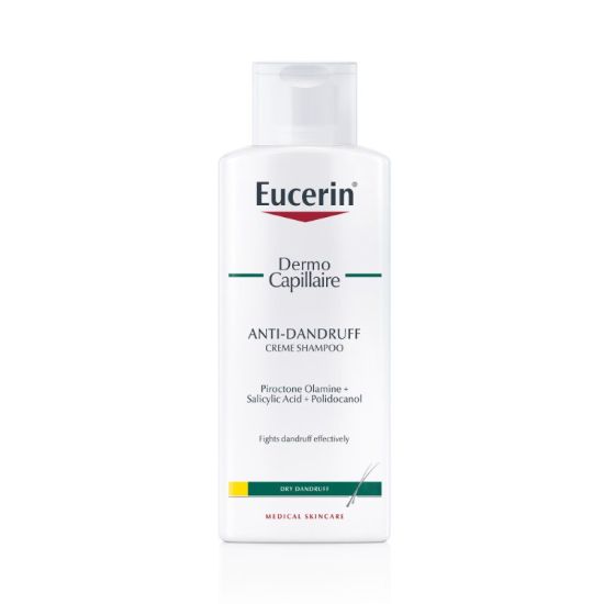 Eucerin DermoCapillaire krem šampon protiv suve peruti 250 ml