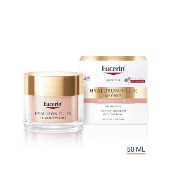 Eucerin Hyaluron-Filler + Elasticity Dnevna krema SPF 30 Rose 50ml