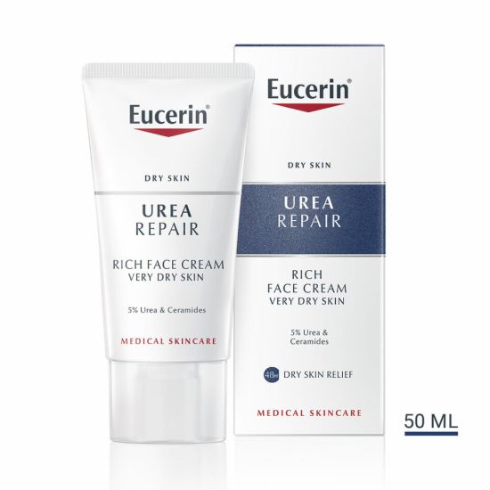 Eucerin noćna krema za lice sa 5% uree 50 ml