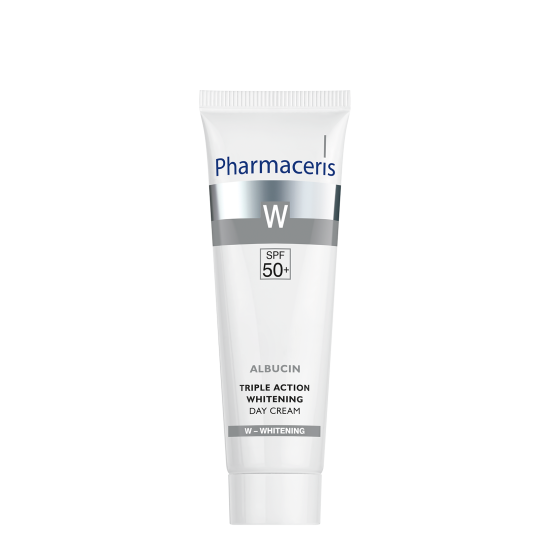 Pharmaceris W Albucin Triple Action Dnevna krema za kožu sklonu hiperpigmentaciji SPF 50+ 30ml