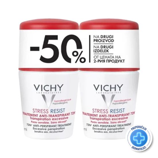 Vichy PROMO Deo roll on Stress 50 ml + 50% popusta na drugi proizvod