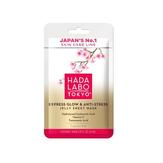 Hada Labo Tokyo Express glow & anti stress maska za lice 23ml