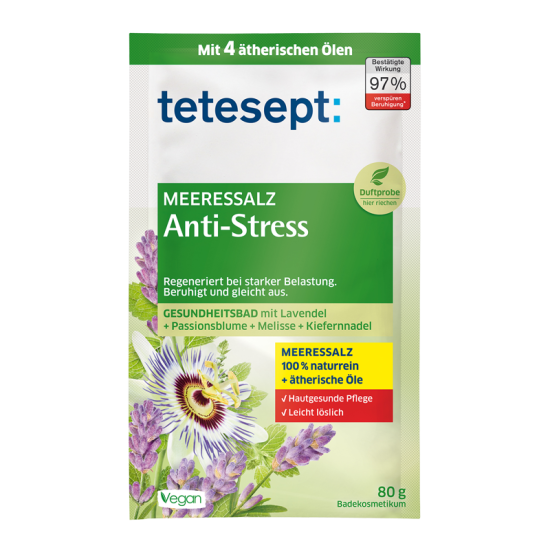 Tetesept So za kupanje Anti Stress 80g