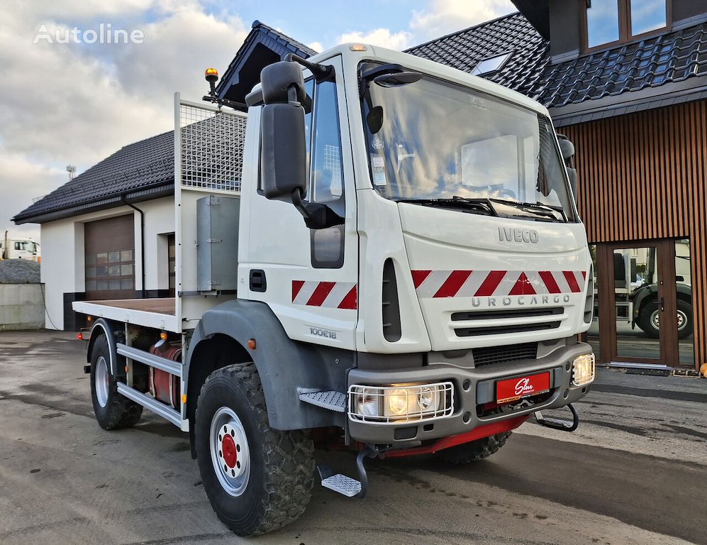 IVECO Eurocargo 100E18 4x4 Off Road Pod Zabudowe Wojskowy vojni kamion