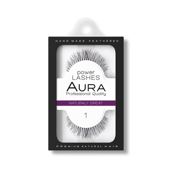 Aura veštačke trepavice Power Lashes 01