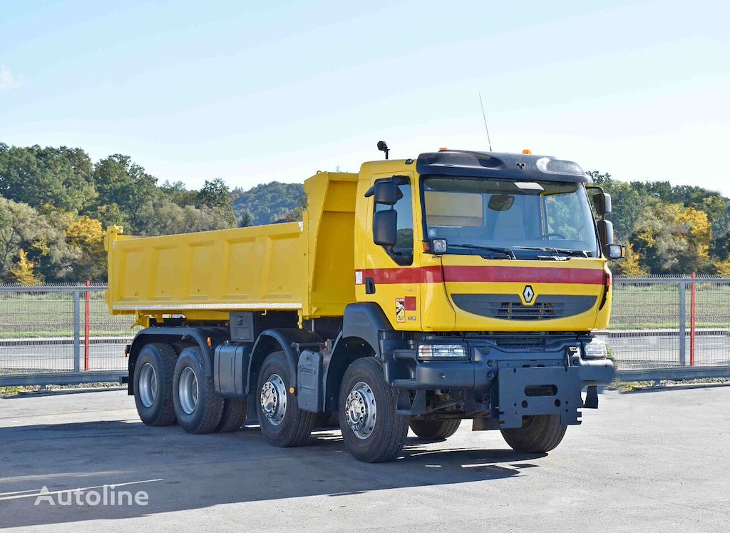 Renault KERAX 410 DXI* KIPPER 6,00m + BORDMATIC/ 8x4 kiper