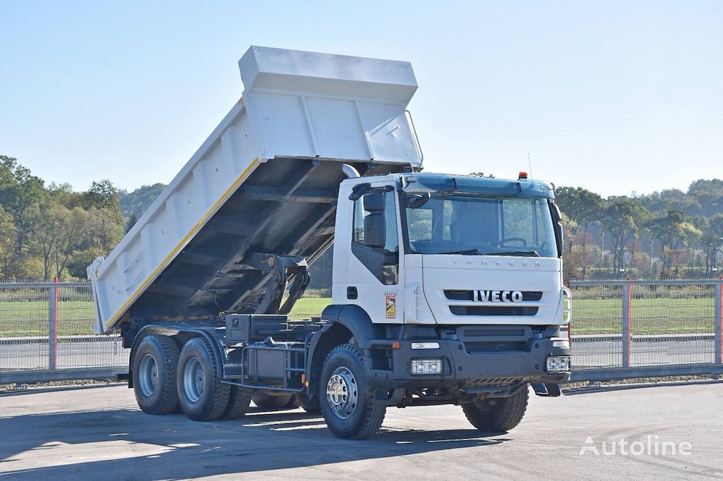 IVECO Trakker 360 Kipper 5,10 m + BORDMATIC / 6x4 kiper