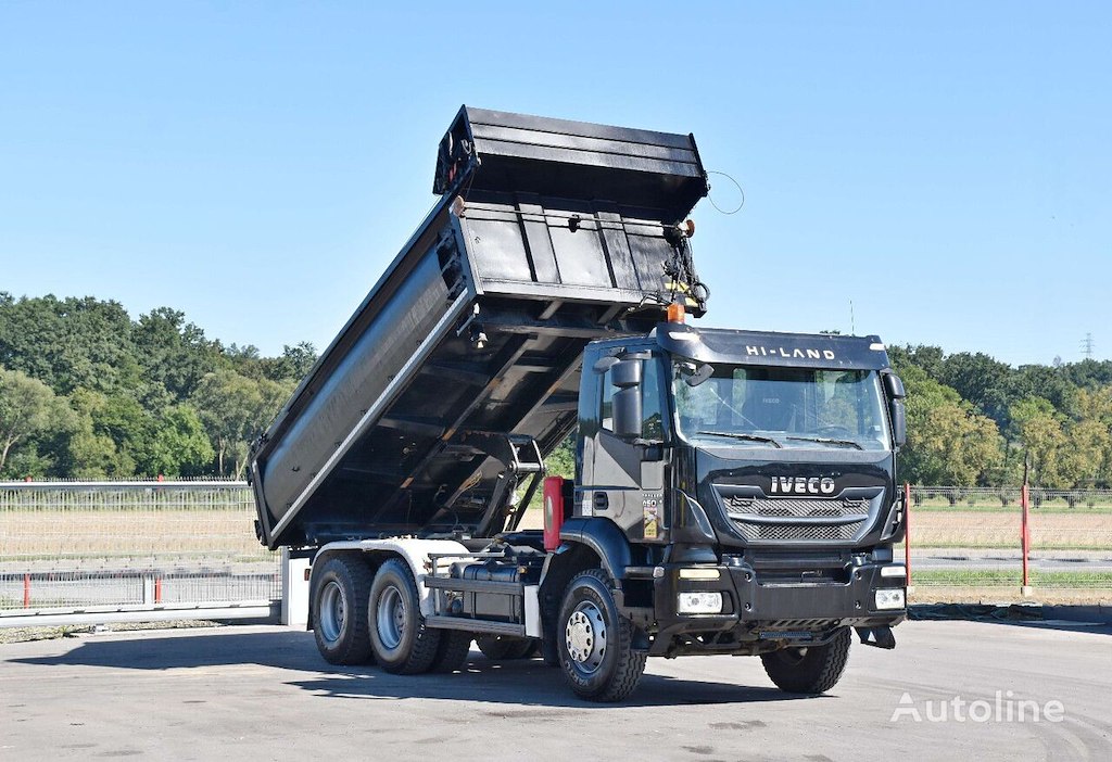 IVECO Trakker 450 Kipper 5,20 m + BORDMATIC / 6x4 kiper