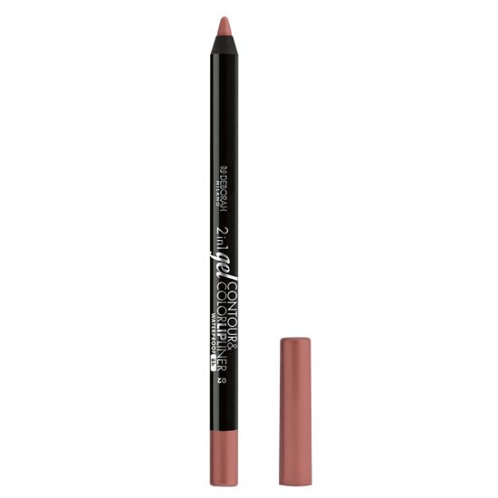 Deborah 2 u 1 gel lipliner olovka za usne 02