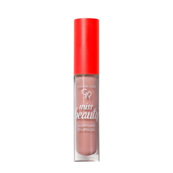 Golden Rose Miss Beauty Diamond Shine 3D Lipgloss NO:01 Nude Chic