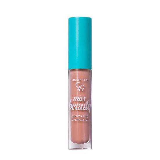 Golden Rose Miss Beauty Diamond Shine 3D Lipgloss NO:03 Soft Peach