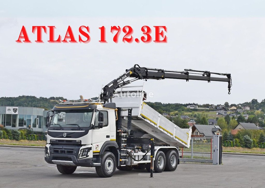 Volvo FMX 460 Kipper 5,40m *ATLAS 172.3E/FUNK *6x4 kiper