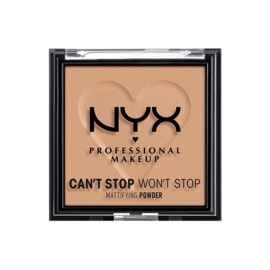 Mat puder u kamenu NYX Professional Makeup Can't Stop Won't Stop Mattifying Powder 6g Tan