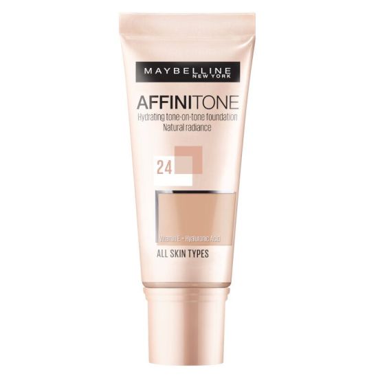 Maybelline New York Affinitone tečni puder 24 Golden Beige 30ml