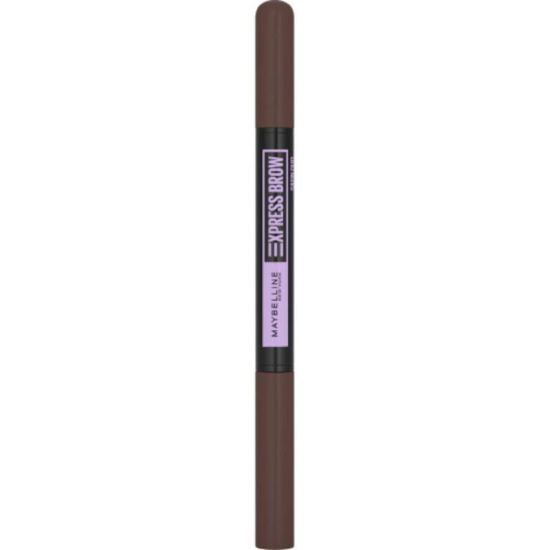 Maybelline New York Express Express Brow Satin Duo olovka za obrve 04 Dark Brown 9g