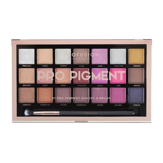 Profusion Pro pigment - paleta senki sa četkicom 21 nijansa