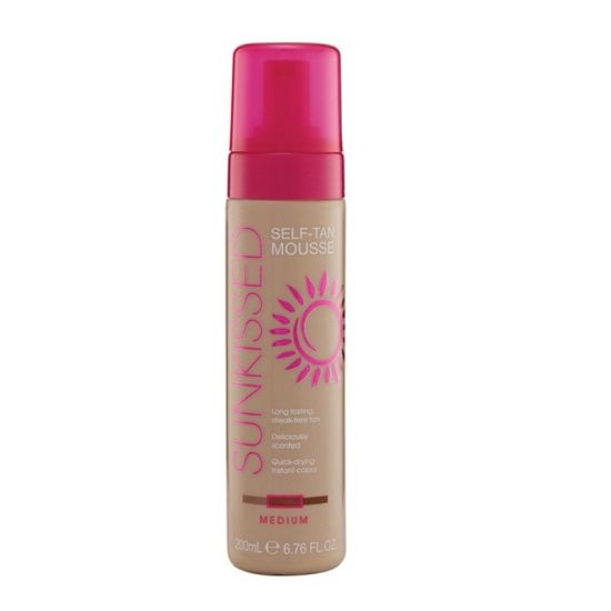 Sunkissed Medium pena za samopotamnjivanje 200ml