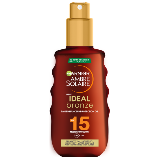 Garnier Ambre Solaire Ideal bronze ulje za sunčanje SPF 15 150ml