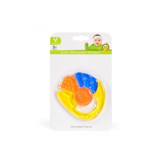 Cangaroo vodena glodalica za bebe Rainbow Yellow