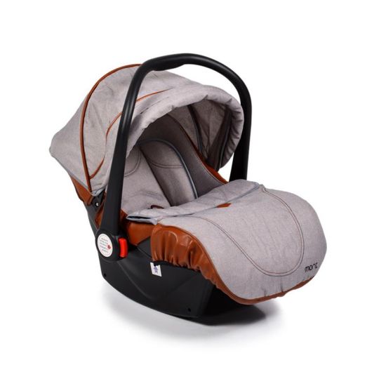 Moni Alma auto sedište za bebe 0-13 kg Light Grey